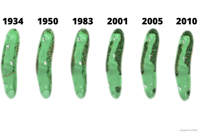 The Evolution of Augusta National - Evalu18 [Live] - The Masters - A ...